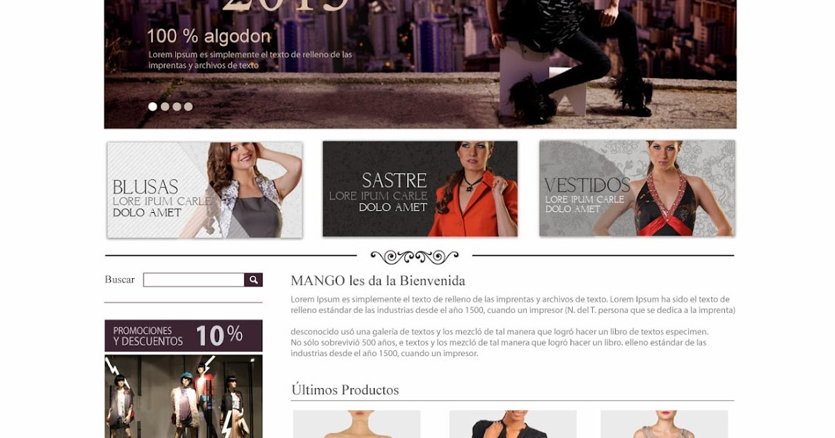 steph desing: Página Web de ropa para Mujeres