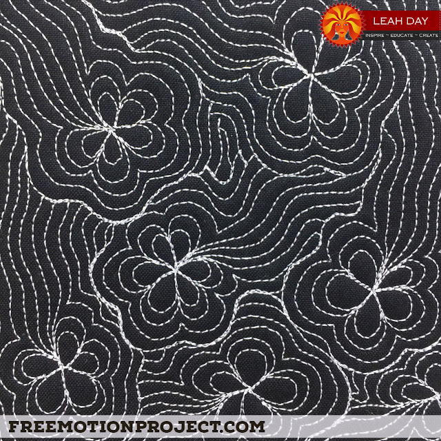 How to Machine Quilt Popcorn, Design #492 | Free Motion Quilting ...