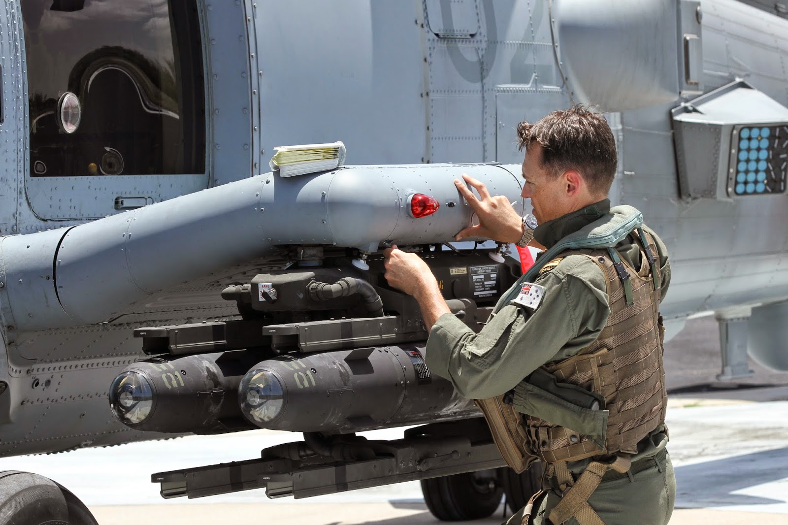 DEFENSE STUDIES: Hellfire Missile Firing a First for New Navy Helicopters