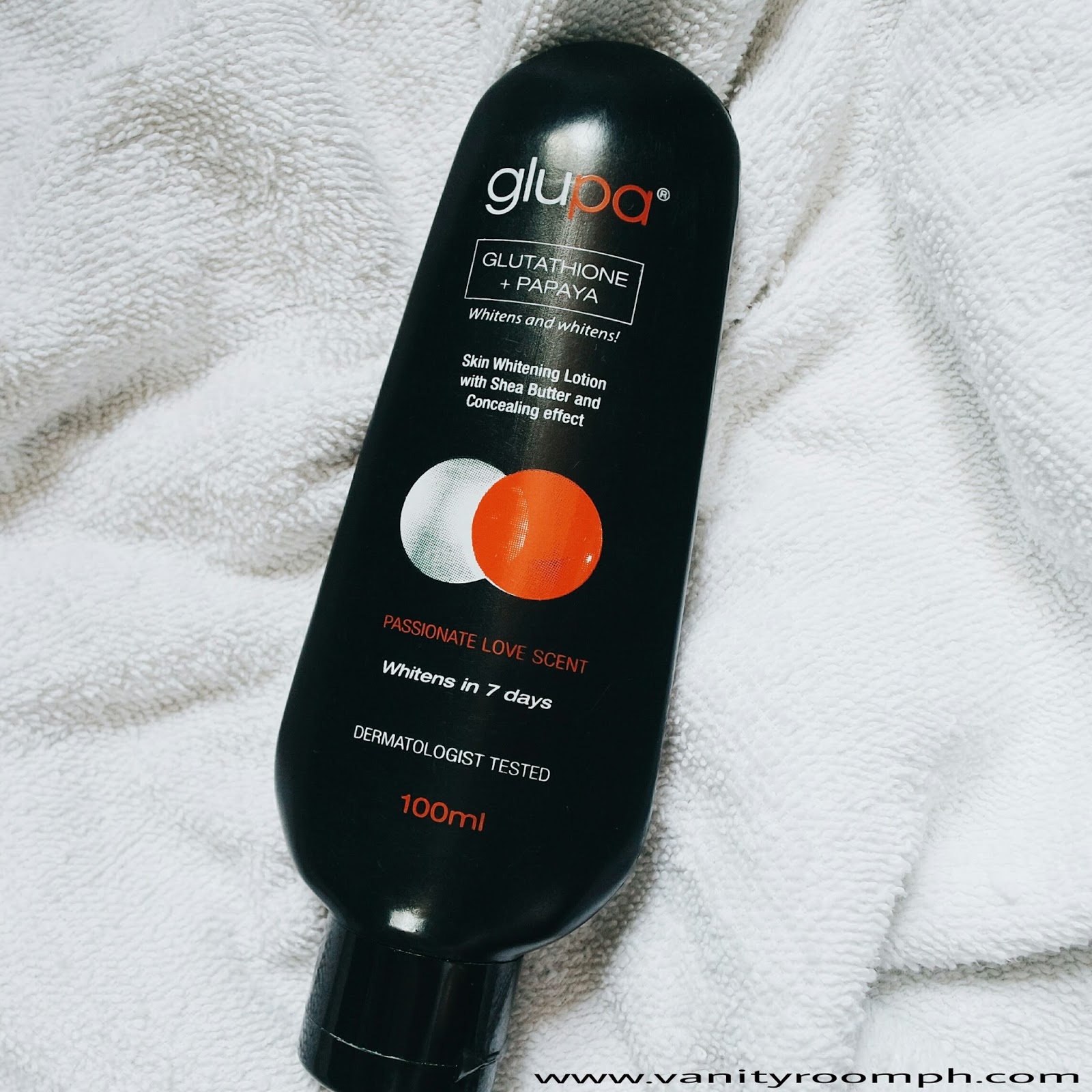 Glupa Whitening Lotion Review - Vanity Room Philippines