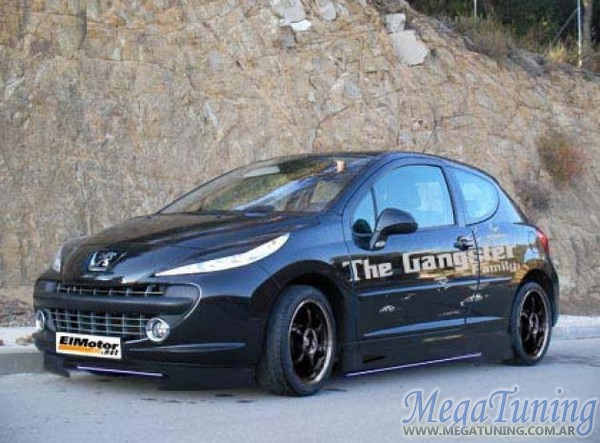 Autos tuning: Peugeot 207 tuning