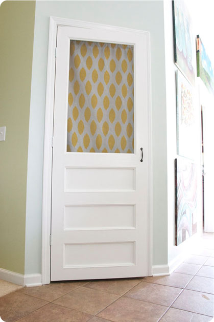 back {to} domestics: a DIY door