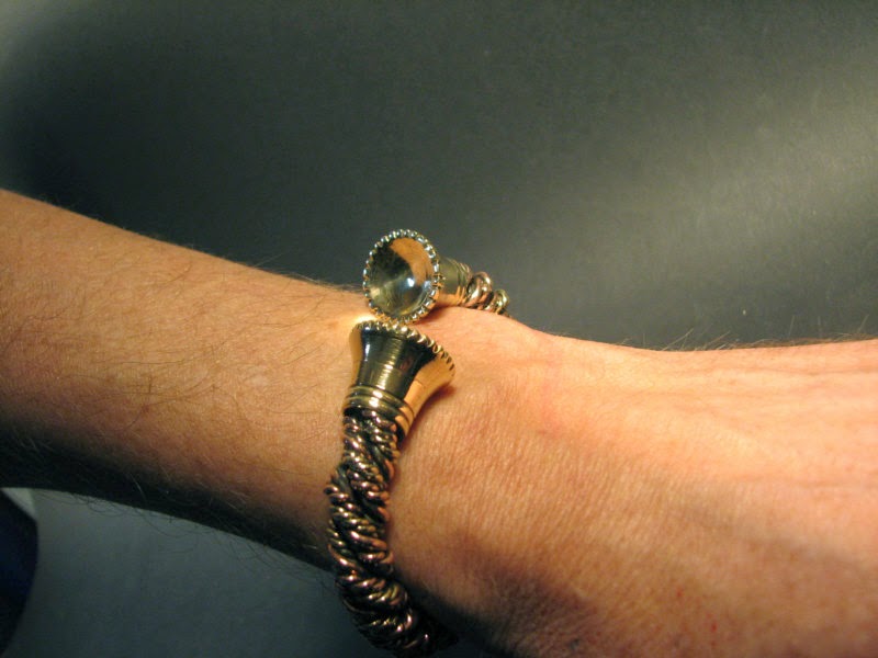 Terra Arte Productions: Celtic wrist Torc ( Torque )