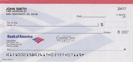 How to fill out a check