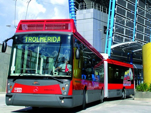 Culminaron segundo tramo de la Línea 1 del Trolebús de Mérida