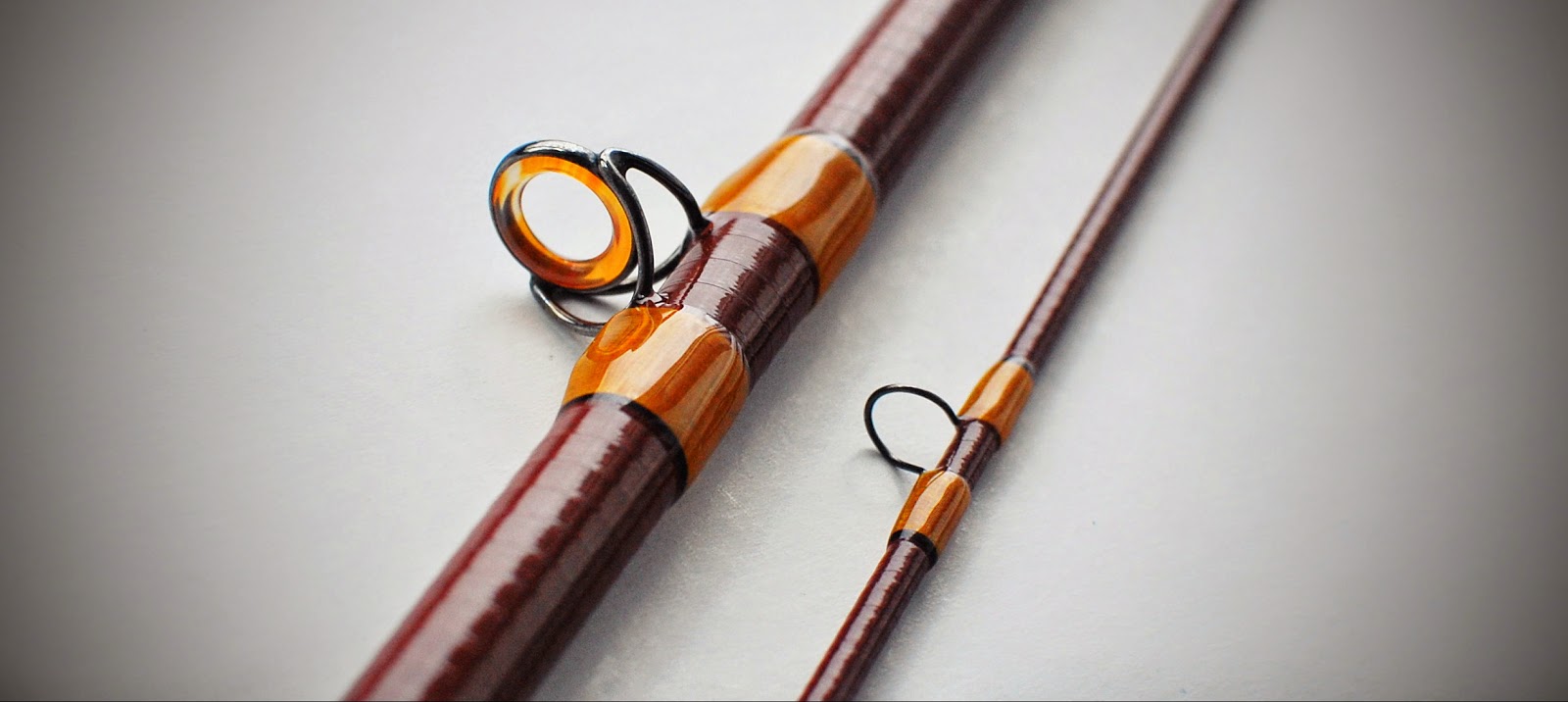 Handcrafted graphite and fiberglass fly rods: Steffen glass sneak peak