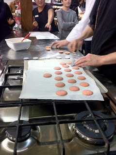 Team JJ's Bakery: Macaron class with Guillaume Nicoli!!!