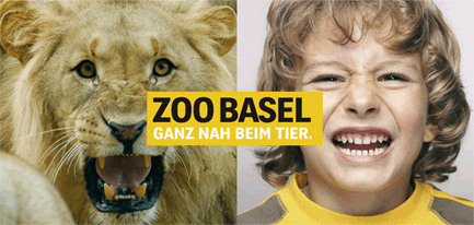 Christoph Roos: Zoo Basel Poster
