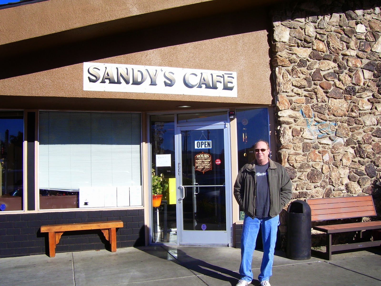 Breakfast at Epiphany's: Sandy’s Café