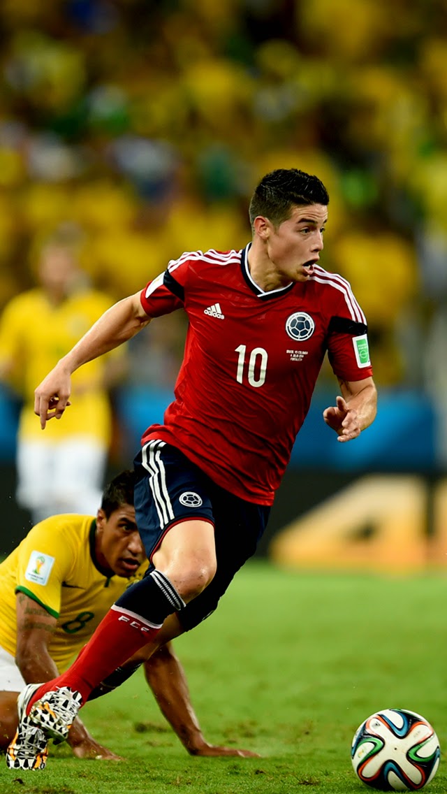 James Rodriguez Iphone Wallpaper