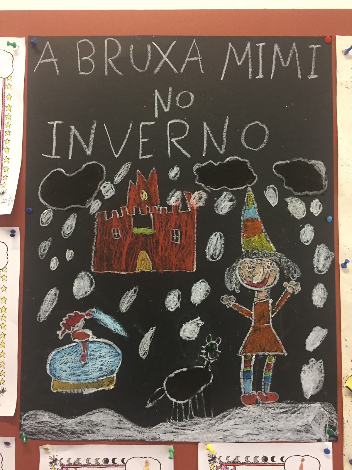 ler é divertido: A Bruxa Mimi no inverno