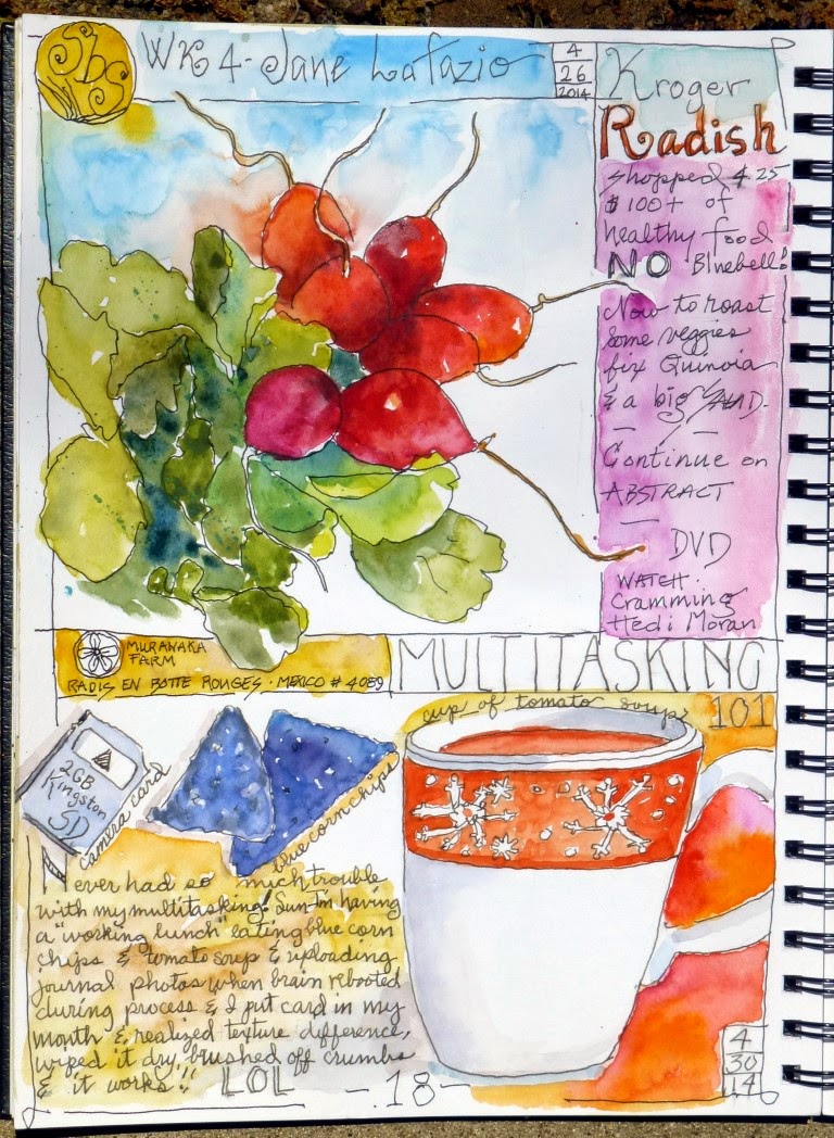 Nancy Standlee Fine Art: Family Abstract, Acrylic, Blue Mesa ...