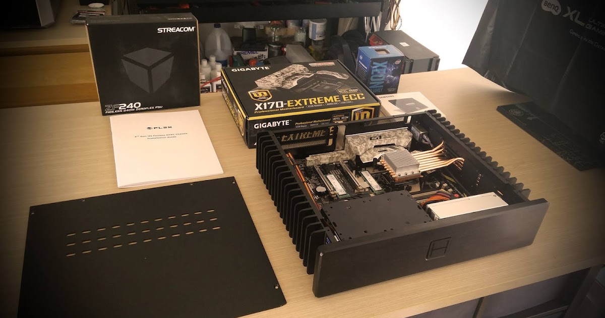 FanlessTech: Vertical HDPLEX H5