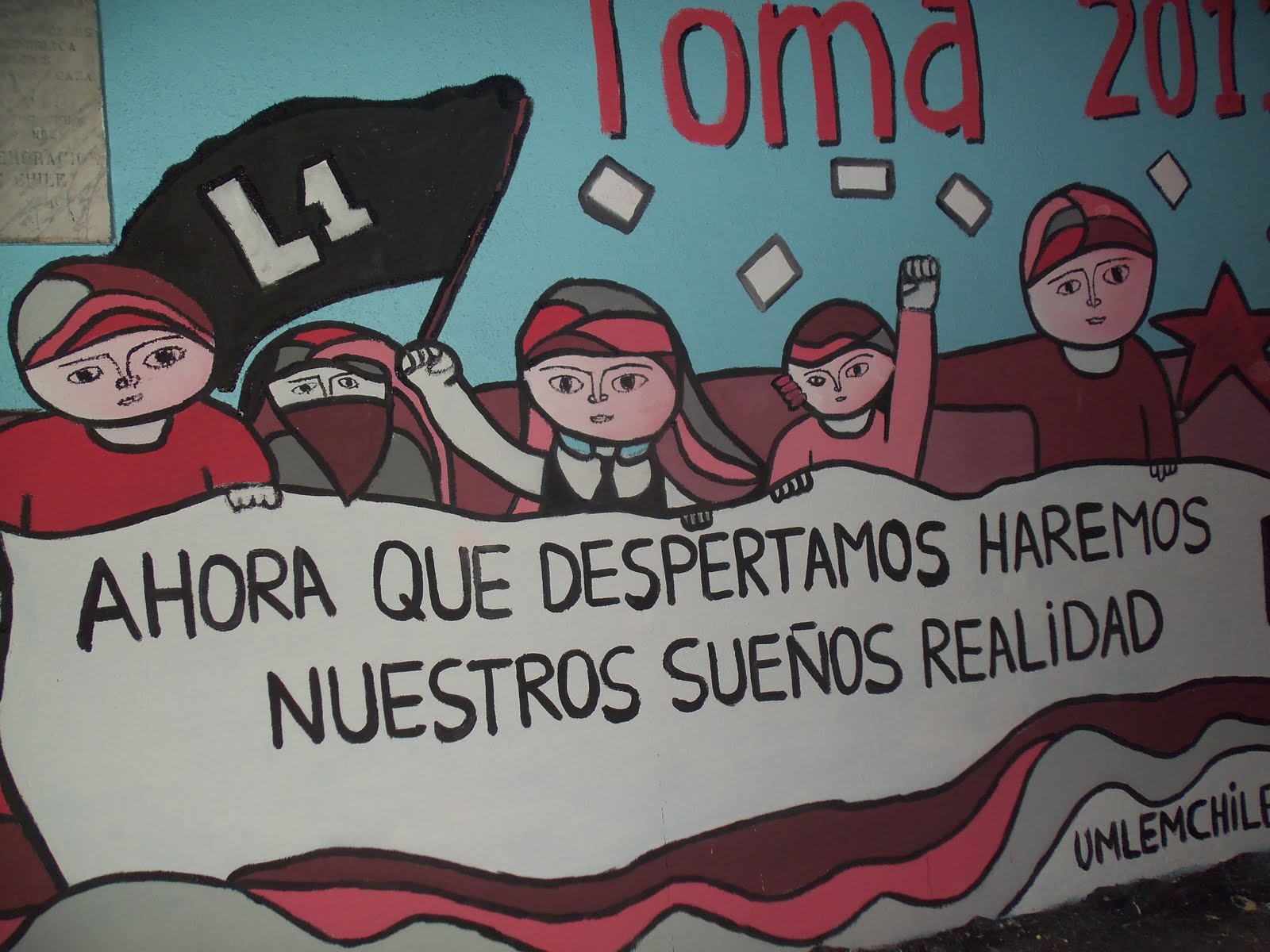 Unidades Muralistas Luchador Ernesto Miranda - UMLEM Chile: UMLEM STGO ...