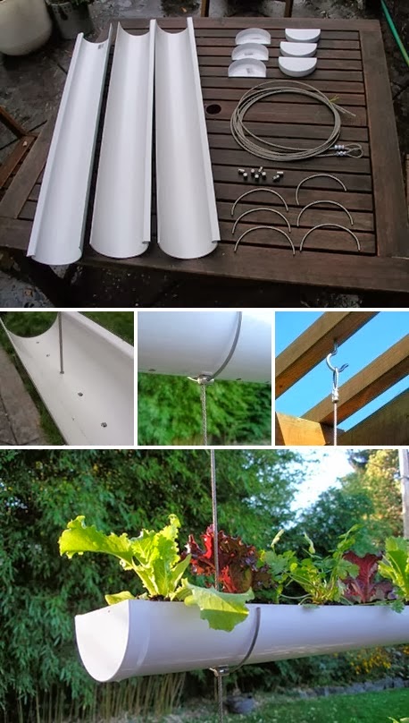 D CreaTionS: How to make GUTTER Garden