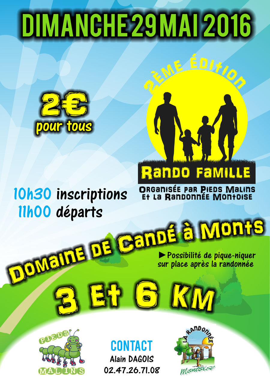 Pieds Malins: ***Nouvelle date*** 2ème édition de la Rando Famille ...