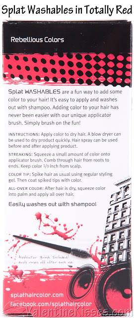 Valentine Kisses: Splat Washables in Electric Blue, Hot 4 Pink, Purple ...