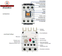 Electrical diagrams: contactors - overload relays