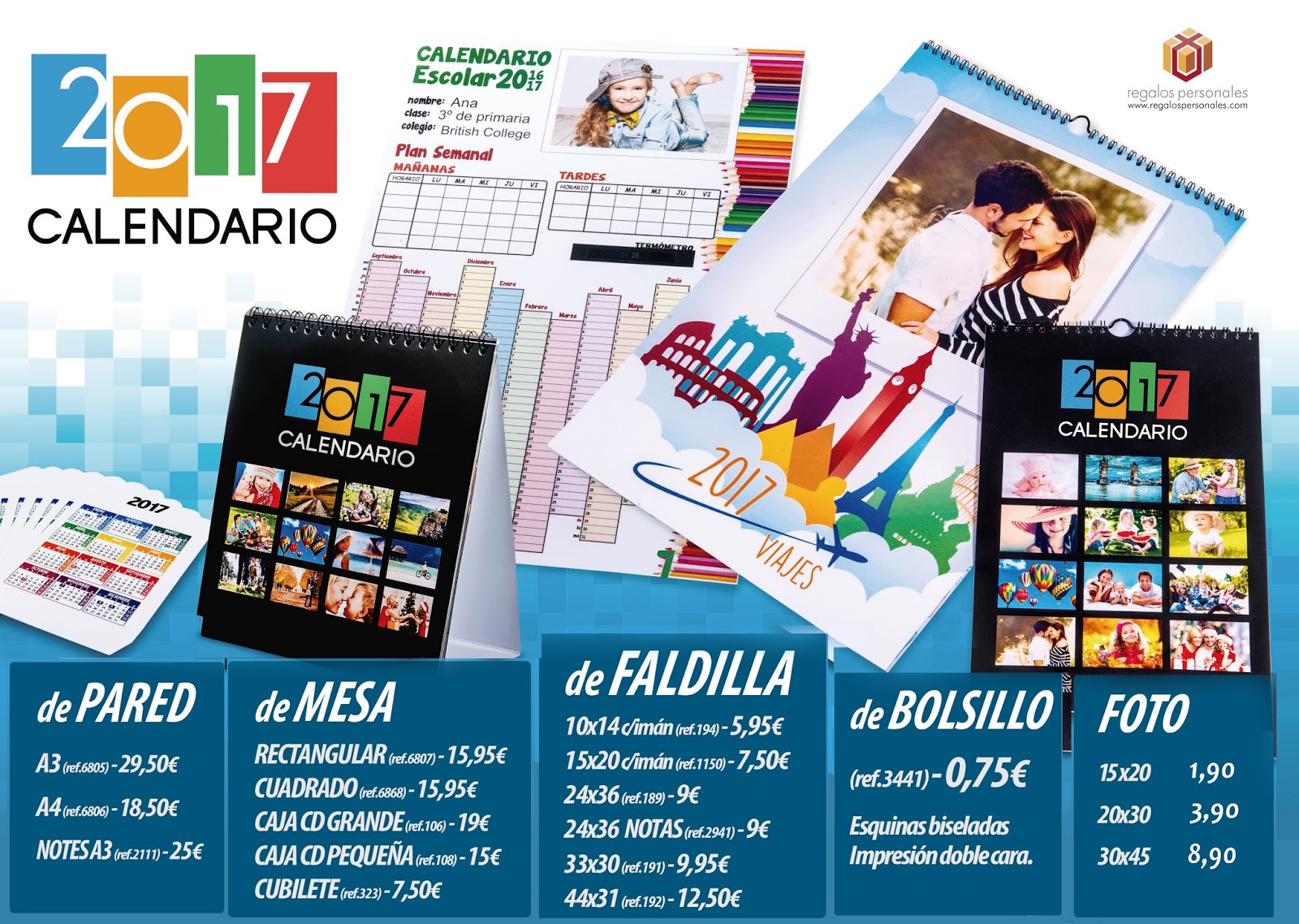 Imágenes de Calendario Personalizado