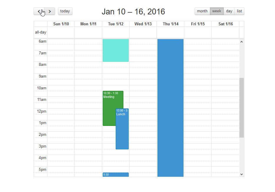 Jquery Fullcalendar Dengan Bootstrap PHP dan MariaDB - Pojok Code