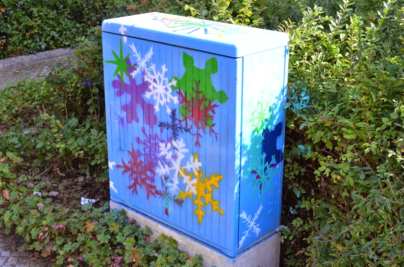 Stromkasten-Styling: Die fertigen Stromkästen