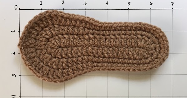 HAND MADE - RUKODELKY: 7 Inch Soles For Child