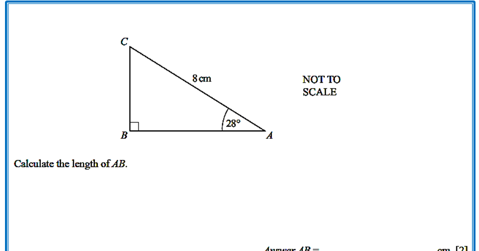 Trigonometrical Ratios - CIE Math Solutions