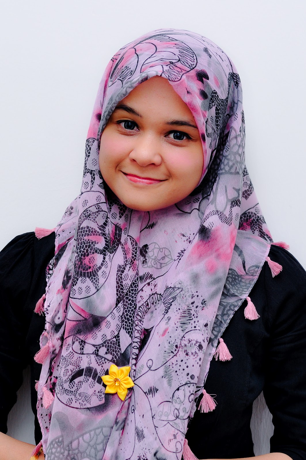 YS Beauty: Tudung Bawal Corak