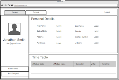 Student Enrollment System - Requirement & Design Stage
