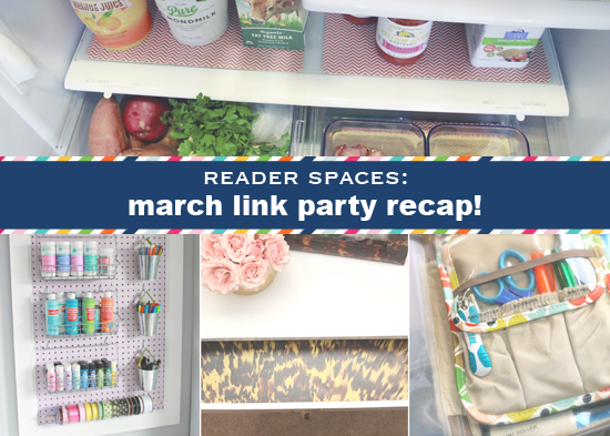 IHeart Organizing: Reader Spaces: March Organizing Link Party Recap!