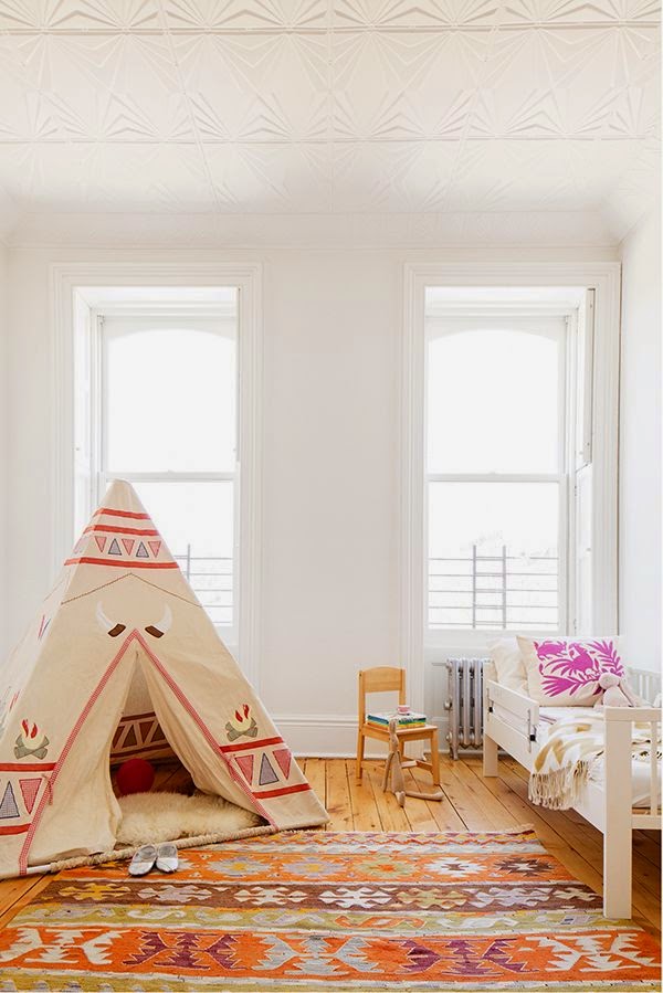 the boo and the boy: teepees and tents