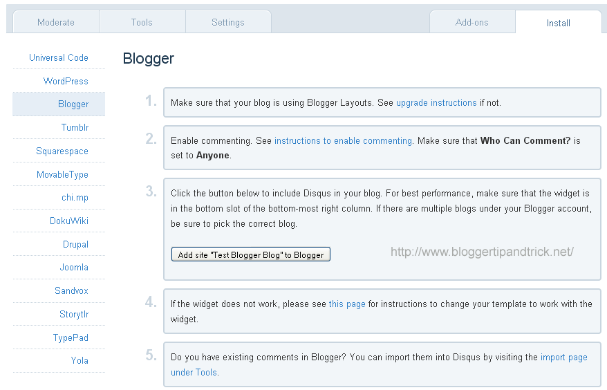 How To Add Disqus Comment System to Blogger | Blogger Tips and Tricks