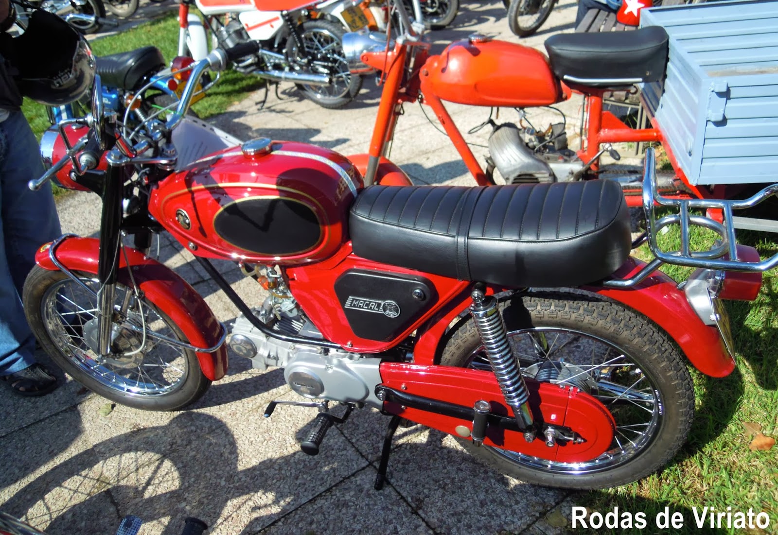 Macal M70 com motor Honda - 13.º Encontro Motas Antigas Pinhal Novo
