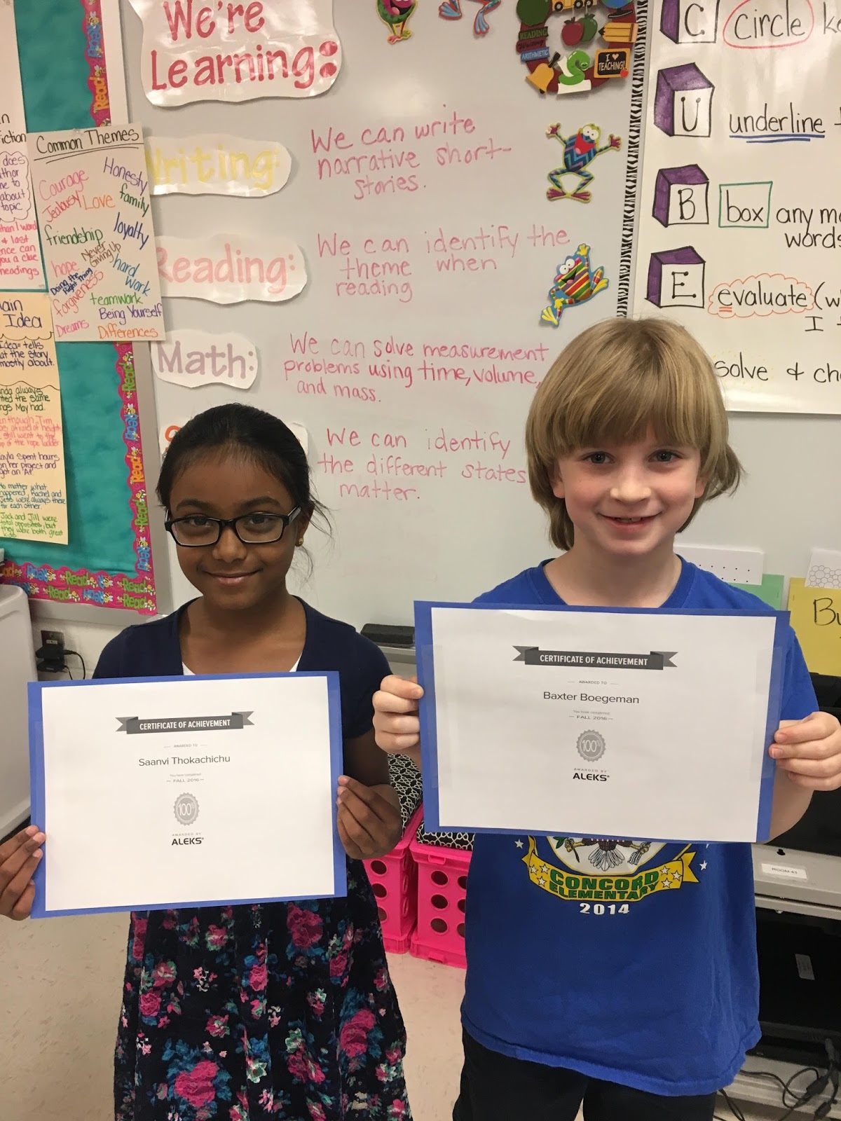 Mrs. Joy's Fourth Grade Blog: Congrats on ALEKS Completion