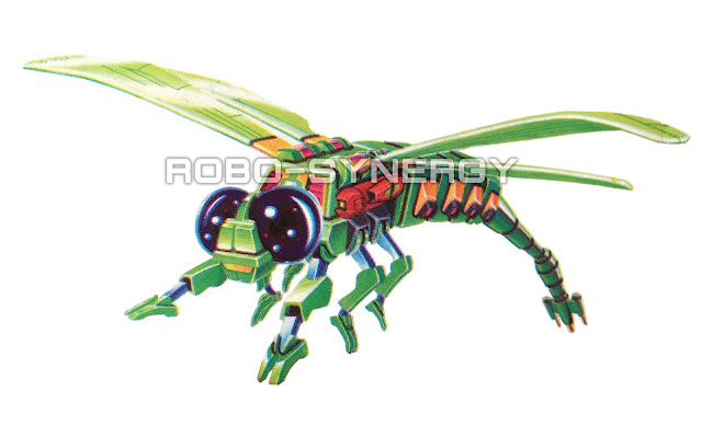 ROBO-SYNERGY: FIGHTING INSECTS - TOY ARTWORK