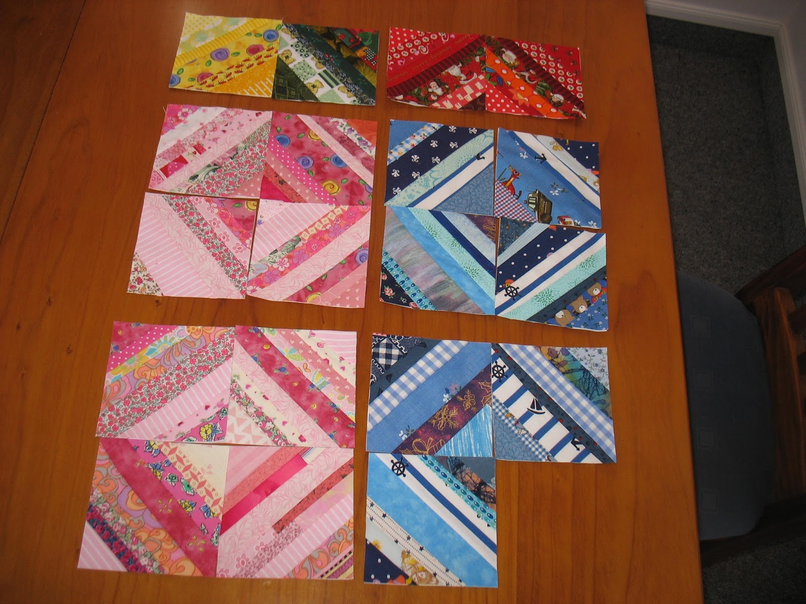 String Thing Along: Making single colour string blocks