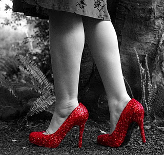 Cookie Nut Creations: DIY Ruby Red Slippers