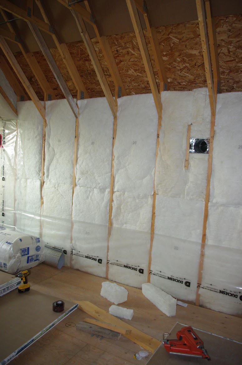 Thousand Square Feet: Owner Building a Home - Week 17 - More Drywall ...
