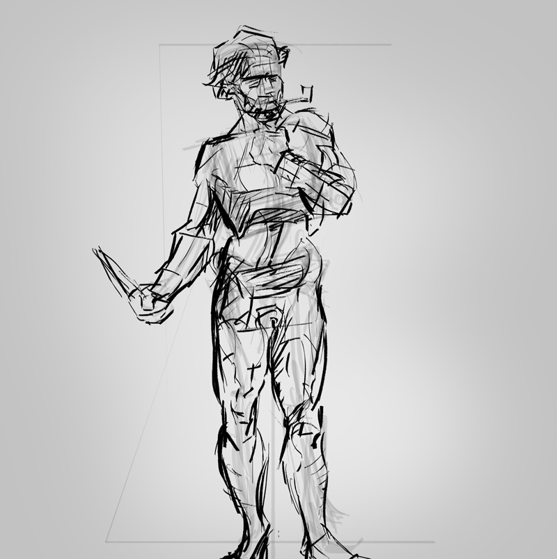 Incisive Artistry : Construction Figure Drawings