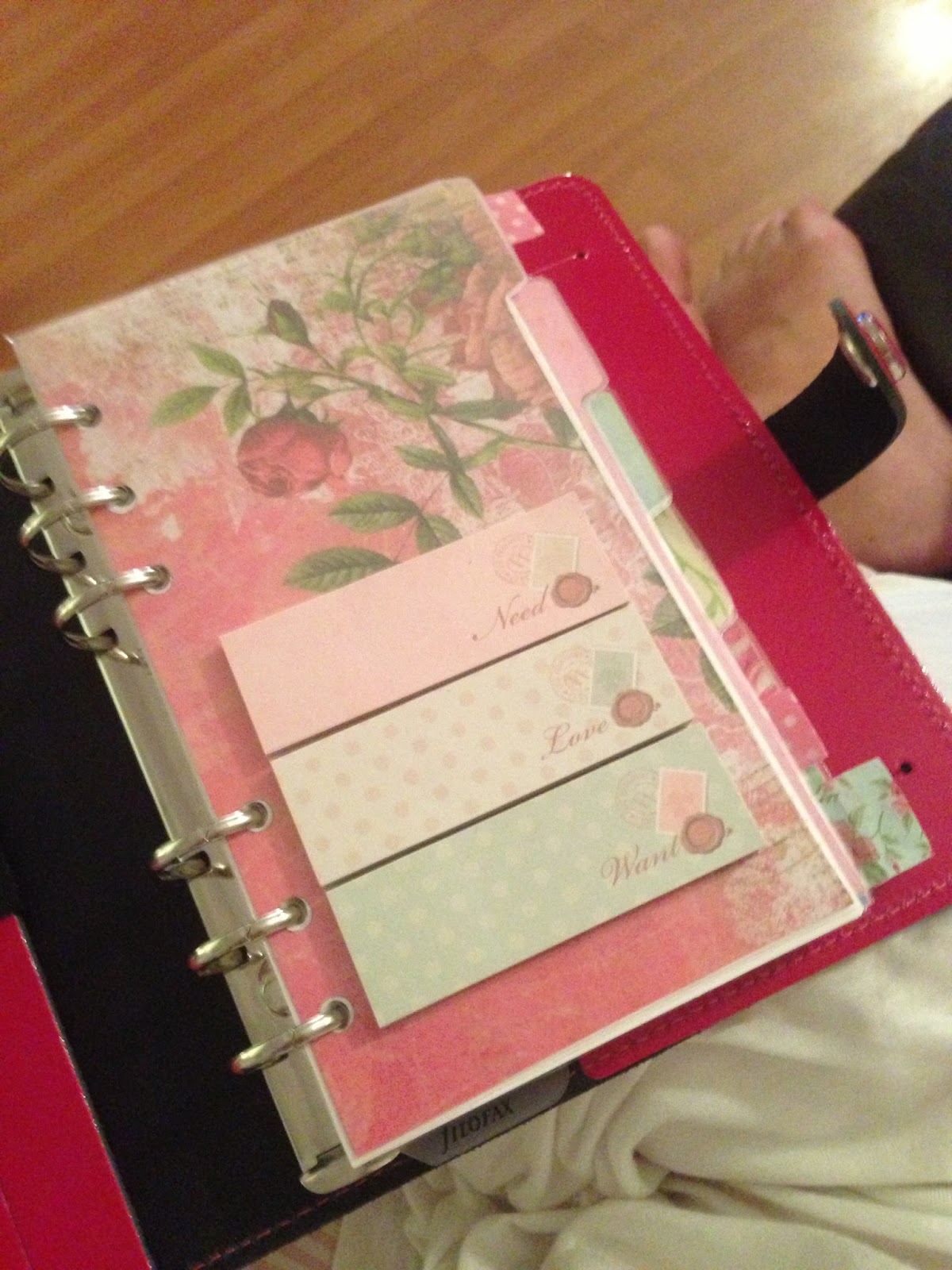 Twinkle Twit Crafts: Filofax Love and Tutorial