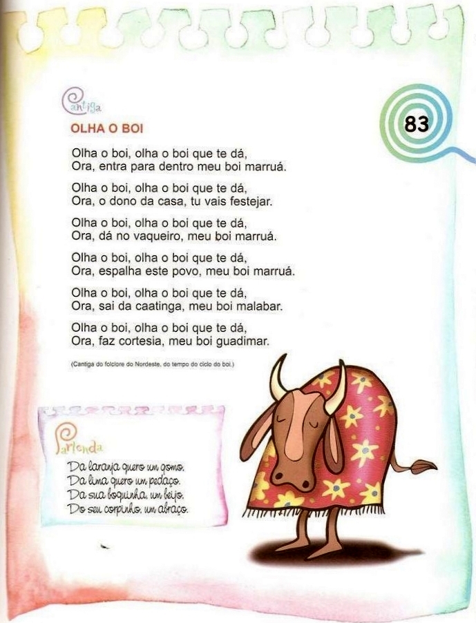 MÚSICAS INFANTIS CANÇÕES DE INFÂNCIA PARA IMPRIMIR | Aprendendo com a ...