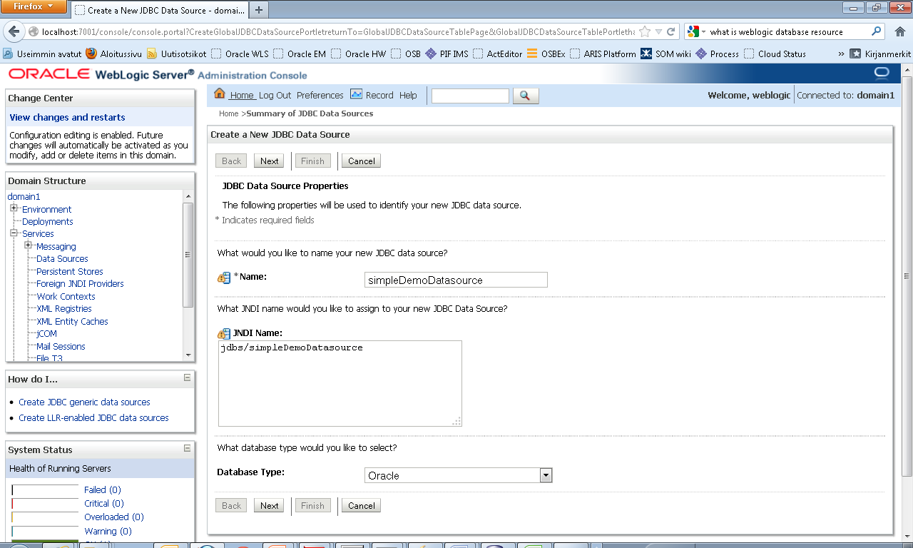 Datasourcebuilder Example