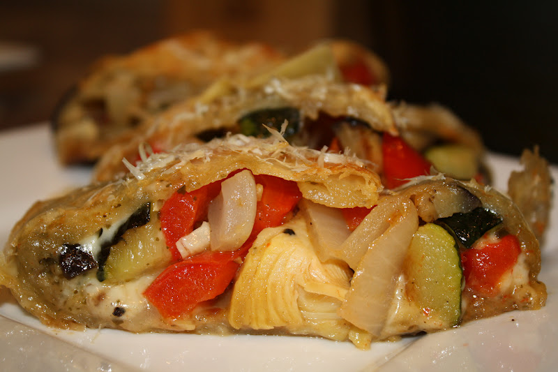 Jourdan Leigh in the kitchen: Roasted Vegetable Strudel