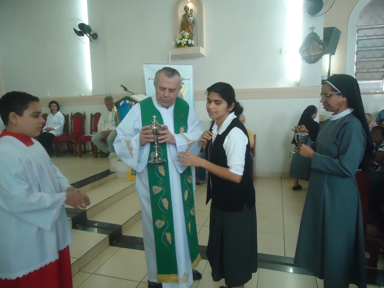Reitoria Nossa Senhora do Amparo: Homenagem à Beata Brígida Morello de ...