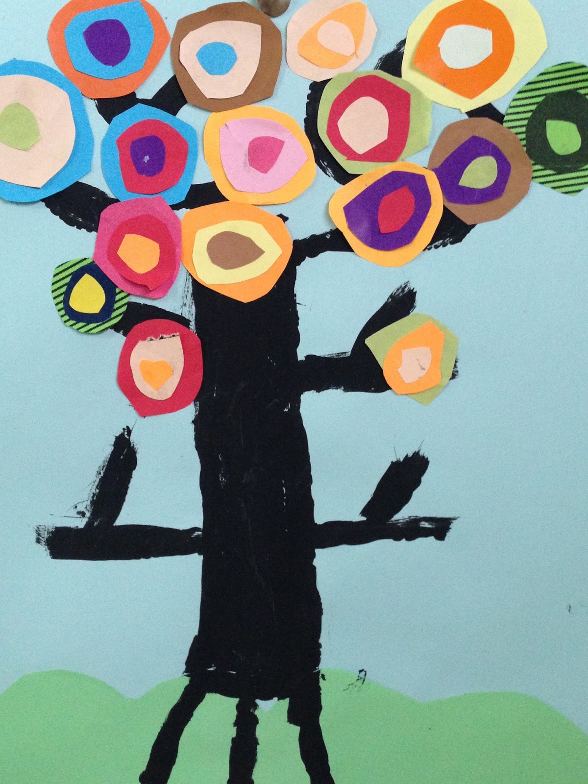 we are creating masterpieces: Kandinsky's tree - El árbol de Kandinsky