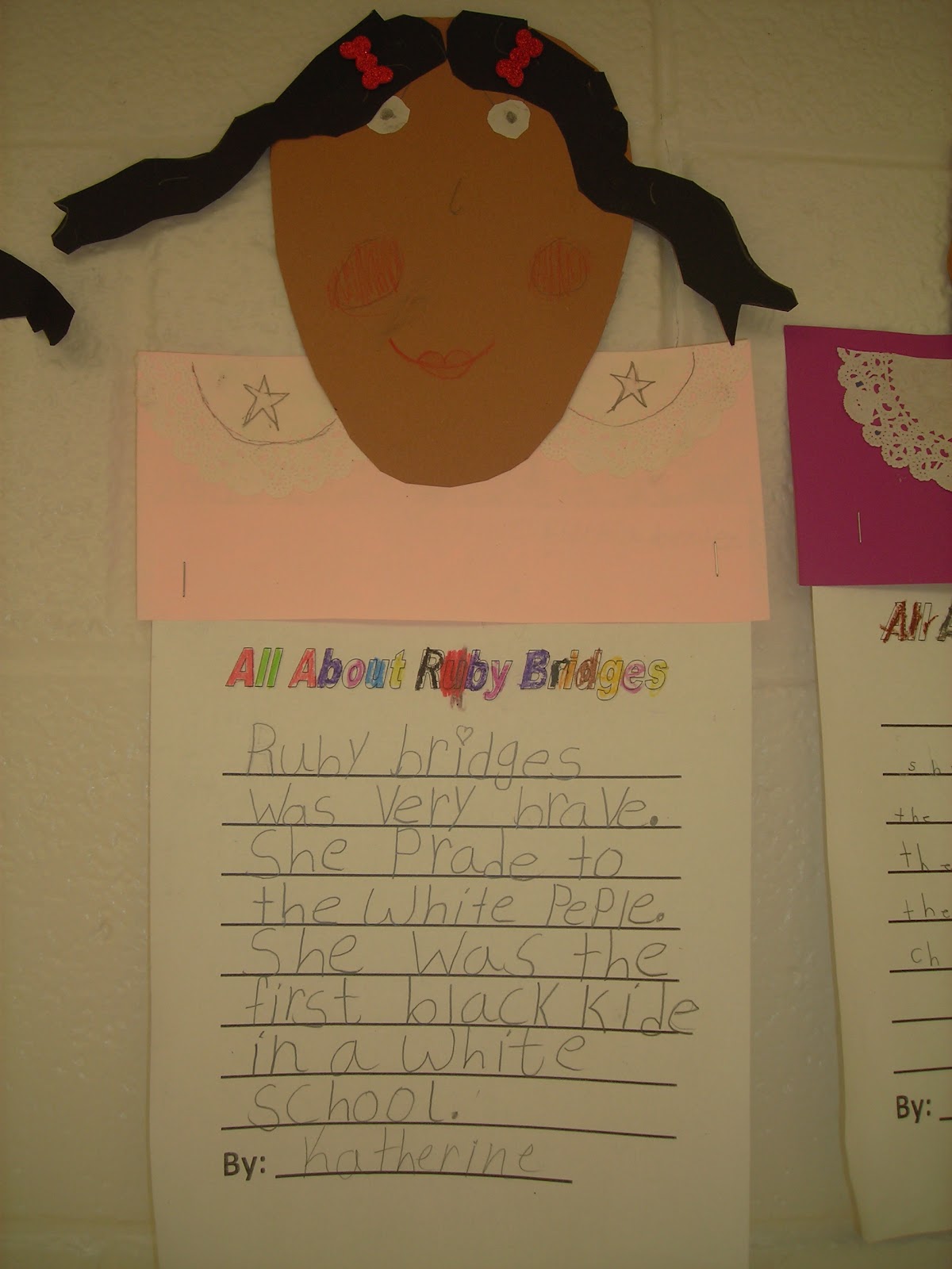 Creating Lifelong Learners: Black History Month-- Ruby Bridges