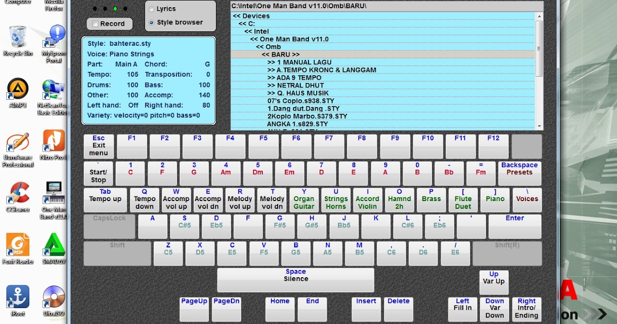 Main Keyboard Di PC Dengan Omb 11 full key ~ Deny Pk ( 0816343200 )