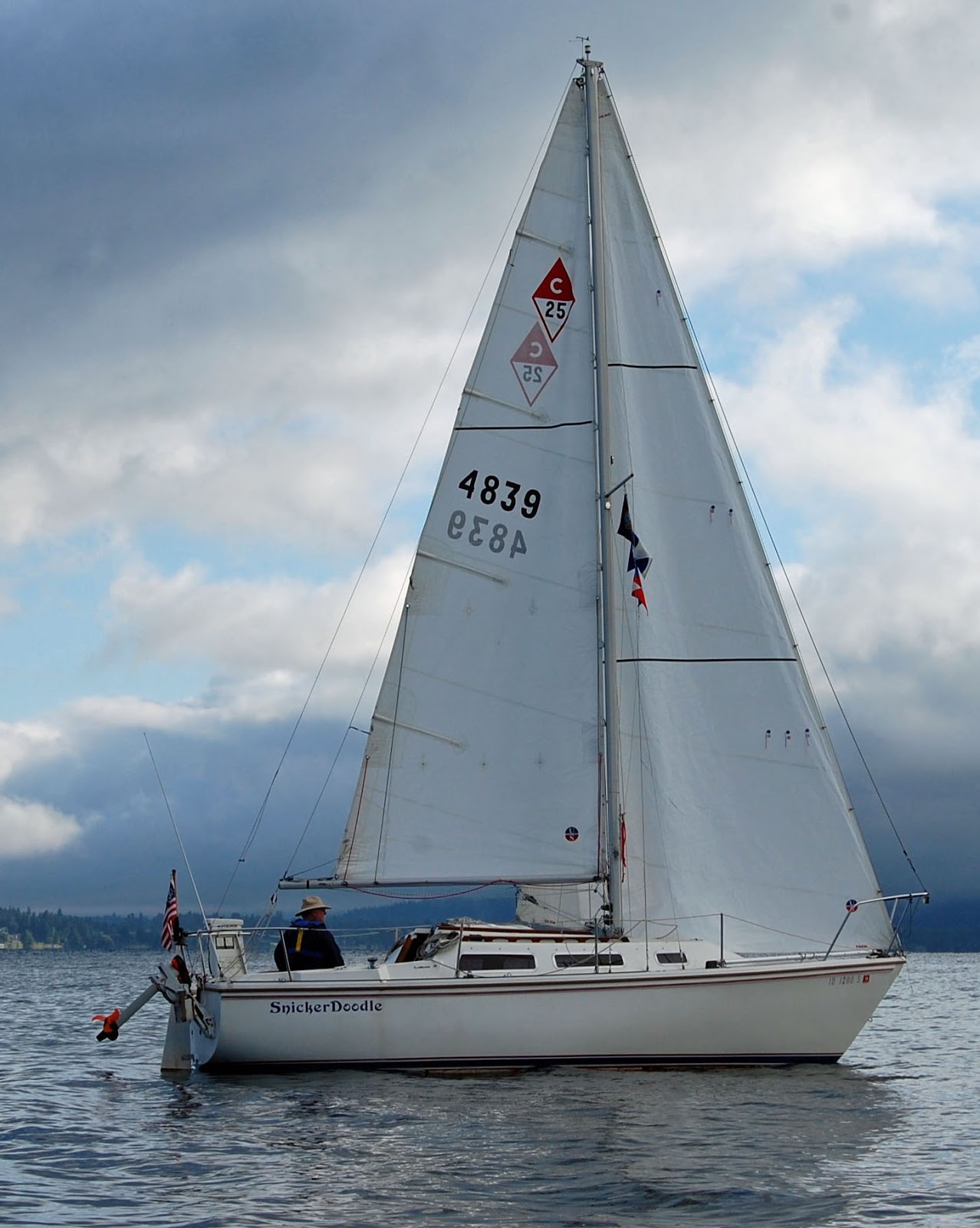 Barnacle Bill Holcomb's Sailing: Inspect Your Topping Lift