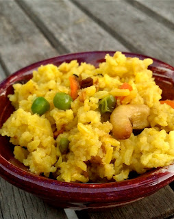 Fragrant Cashew Rice (Vedic)