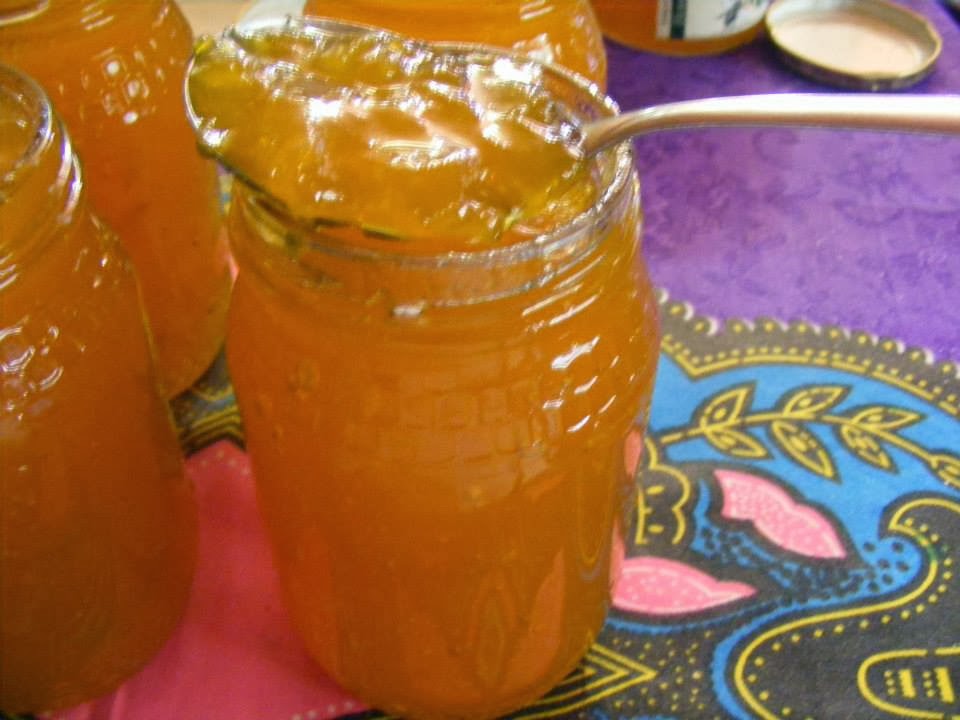 In en om die huis: Mango en Litchi konfyt